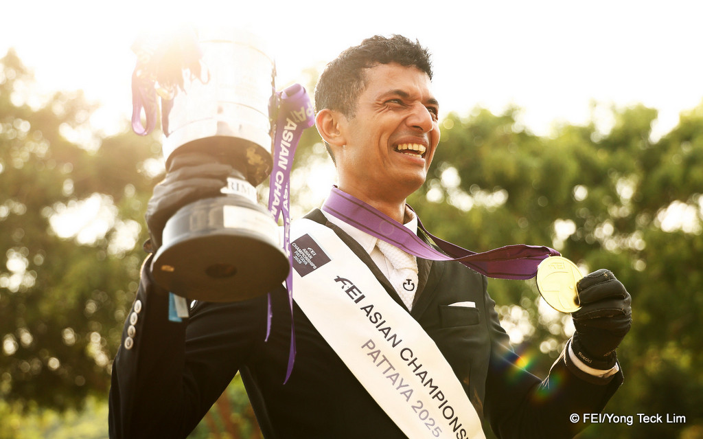 Ashish Limaye (IND) wins FEI Asian Eventing Championships 2025