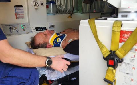 Stuart Tinney fractures neck in horse fall | An Eventful Life