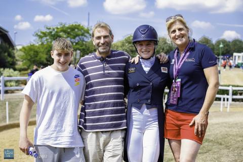 Tina and Isabelle Cook at Hartpury Junior European Championships | An ...